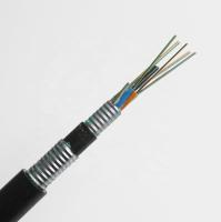 China HDPE Double Sheath GYTA53/GYTS53 Single Mode Armored about Direct Buried Outdoor Fiber Optic Cable for sale