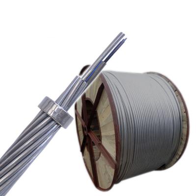 China Outdoor Aerial Single Mode OPGW Fiber Optic Cable 36 Core for sale