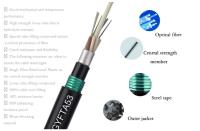 China Loose Tube Stranded Armored Fiber Optic Cable Corrugated Steel Tape+Corrugated Aluminum Tape for sale