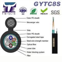 China OEM 8 12 24 Core FIG8 Self Supporting Aerial Figure 8 Fiber Optic Cable(GYTC8S) for sale