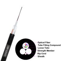 China GYXTW Outdoor Fiber Optic Cable For Local Area Network System SM PE Outer Sheath for sale