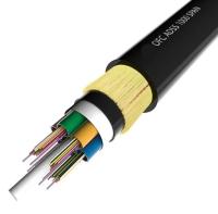 China OEM 72 Core PE/AT Sheath Outdoor Aerial All Dielectric Self Supporting Fiber Optic Cable for sale