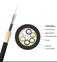 China OEM 6 Core Double Sheath Loose Tube Back Supporting Aerial Cable Non-Metallic ADSS Fiber Optic Cable Long Lifetim for sale
