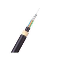 China Uni-Tube Black Double Sheath Self-Supporting 96 Core ADSS Cable Ofc Cable Flat Structure for sale