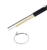 China G657A1 Fiber FRP LSZH Sheath FTTH Drop Cable 1 Core Indoor Cabling System for sale