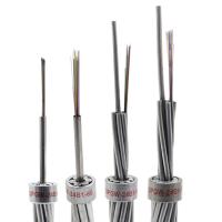 China Stranded Stainless Steel Tube OPGW Fiber Optic Cable 82.0kN Max Working Stress for outdoor for sale