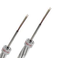 China 24 Core Aluminum Tube OPGW Fiber Optic Cable Cladding Non Circularity ≤1.0% for Replacement of aerial ground wire for sale