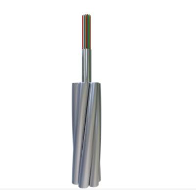 China G652D G657A1 G657A2 OPGW ground wire Uni Tube for Replacement of aerial ground wire with Stainless steel for sale