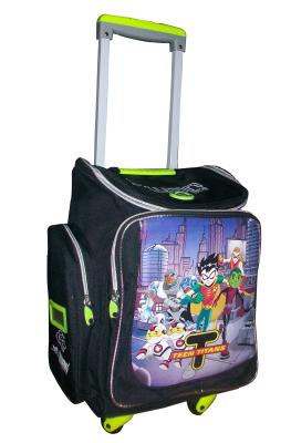 China Cartoon trolley school bag for sale
