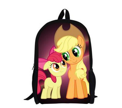 China Little Pony Cartoon school bag for sale