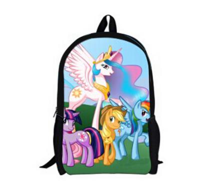 China Little Pony Cartoon school bag for sale