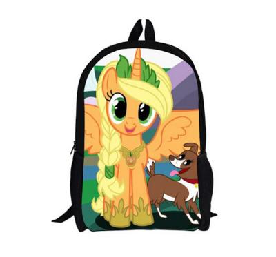 China Little Pony Cartoon school bag for sale