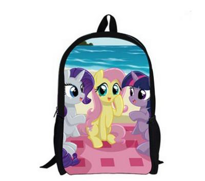 China Little Pony Cartoon school bag for sale