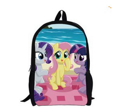 China Little Pony Cartoon school bag for sale
