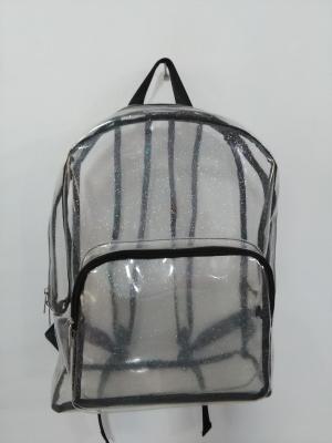 China Clear PVC promotion school bag for sale