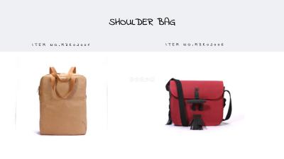 China ECO-Friendly washable kraft paper shoulder bag for sale