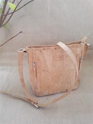 China vegan cork shoulder bag, vegann cork cross bag for sale
