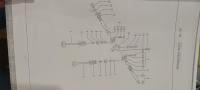 China Kobelco SK200-8 SK250-8 Engine Valve Adjusting Screw 137091-030A 8x32mm for sale