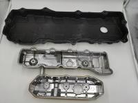 China Isuzu 4HK1 Excavator Engine Oil Cooler Cover 1112810380 for Hitachi ZX220 ZX230 ZX240 for sale