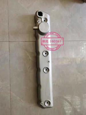 China Engine Oil Cooler Cover for 6D16 4HK1 6HK1 6BG1T Excavator Engine Parts Aluminum 1-11281028-1 for sale