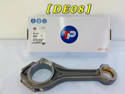China Doosan DE08 Piston Rod and Connecting Rod 65.02401-6018 Cast Iron Silver for sale