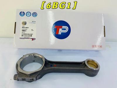 China Isuzu 4JG1 Engine Connecting Rod Piston Con Rod Set Cast Iron Excavator Parts 100% New for sale