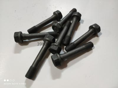 China Mitsubishi 6D34 Engine Connecting Rod Screw 12.5x80mm Cast Iron Excavator Parts for sale