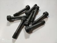 China Mitsubishi 6D34 Engine Connecting Rod Screw 12.5x80mm Cast Iron Excavator Parts for sale