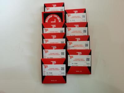 China Mitsubishi S6K Excavator Engine Piston Ring Set 51-7538 0.088mm Oversize for sale