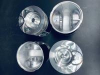 China Doosan Excavator Engine Piston 65.02501-0235 60mm DE08 00804FS Cast Iron for sale