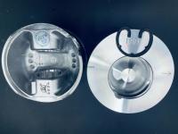 China Isuzu 4LE3 SK75 1581 42mm Cast Iron Piston for Excavator Engine Parts for sale
