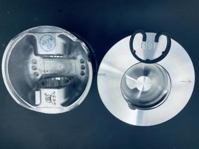 China Isuzu 4LE3 SK75 1581 42mm Cast Iron Piston for Excavator Engine Parts for sale