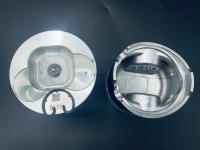 China Kobelco 4JB1 B1771 Engine Piston 48mm Cast Iron Excavator Parts for sale