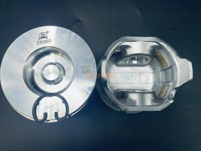 China Yanmar 4TNV94 Excavator Piston 129086-25060F 48mm Cast Iron Engine Spare Part for sale