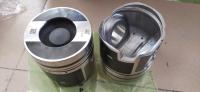 China Komatsu 6D125-2 Engine Piston 66mm 6151-32-2110F Excavator Spare Parts for sale
