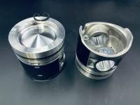 China Mitsubishi C6.4 E320D Excavator Engine Piston F40100 77.5mm Hydraulic Parts for sale