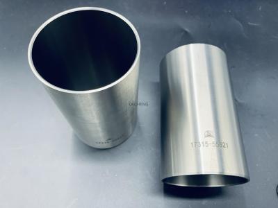 China Kubota V2607T Engine Cylinder Liner 17315-55621FS 86x90.5x150mm Excavator Parts for sale