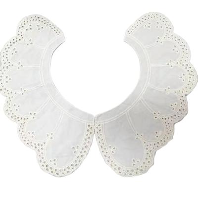 China Ethnic Style Necklace Cotton Embroidery 3D Collar  for Women's Clothing with  Two-piece Collar Decoration for sale