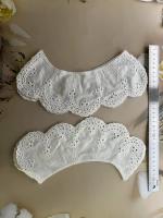 China Chicken Embroidery Water Soluble Two-Petal Collar Lace for Children's Neckline for Garments & Clothing for sale