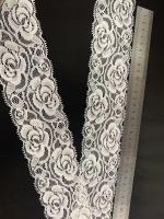 China Elastic Lace Trimming White Handmade DIY Fabric Sofa Curtain Material Lace Trimming Accessories for sale
