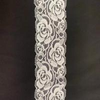 China Elastic Lace Trimming White Handmade DIY Fabric Sofa Curtain Material Lace Trimming Accessories for sale