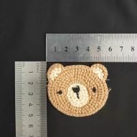 China Cartoon Animal Embroidery Fabric Patch for Clothing Accessories Dot Design Accessory Patches for sale