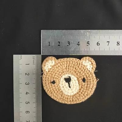 China Cartoon Animal Embroidery Fabric Patch for Clothing Accessories Dot Design Accessory Patches for sale
