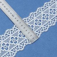 China High Quality White Cotton Edge Embroidery Lace Ribbon Factory Price Hot Sale for Clothing Crochet for sale