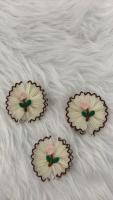 China Cute for Smiley Face for Sunflower Plush Brooch Style Patches Accessory Pin Decoration for sale