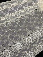 China High-Grade Imported Golden Thread Light Thin Lace Fabric for Wedding Dress Clothes Hair Accessory Premium Wedding Accessory for sale