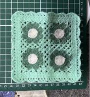 China Children's Clothing Chain Embroidery Patches Hand Crochet Lace Pocket Decoration Label Flower Edge Customizable for sale