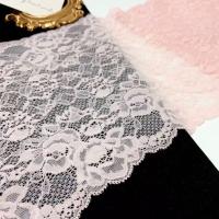 China DIY Doll Dress Underwear Petticoat Insertion Trim with Elasticated Lace Edge & Lace Trim Lace Product Category for sale