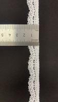 China High Quality Thick Lace Trim 1.5 cm Spandex Nylon  Elastic Lace Trim for Ladies' Garments for sale