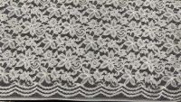 China French Lace Fabric Lingerie Wedding Clothing Accessories Fashion Hollow Embroidery Lace for sale